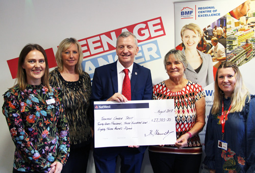 Grace Higgins, June Upton, John Newcomb, Christine Harding, and the BMF ...