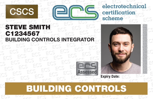 An example of the new ECS card from the BCIA | Heating & Plumbing ...