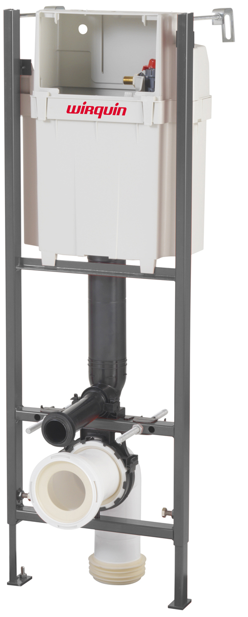 The Macdee Wirquin Initio wall hung WC compact frame. | Heating ...