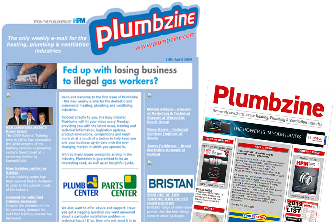 500 issues of Plumbzine | Heating & Plumbing Monthly Magazine (HPM)