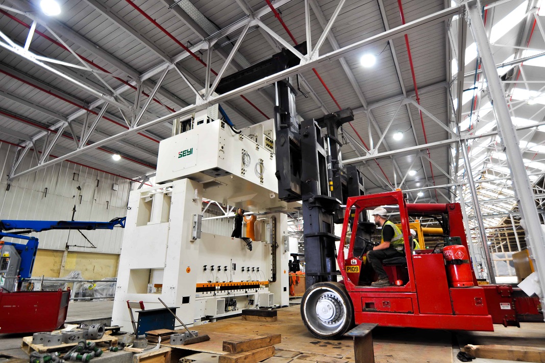 Merritts installs SEYI presses at Ideal factory | Heating & Plumbing ...