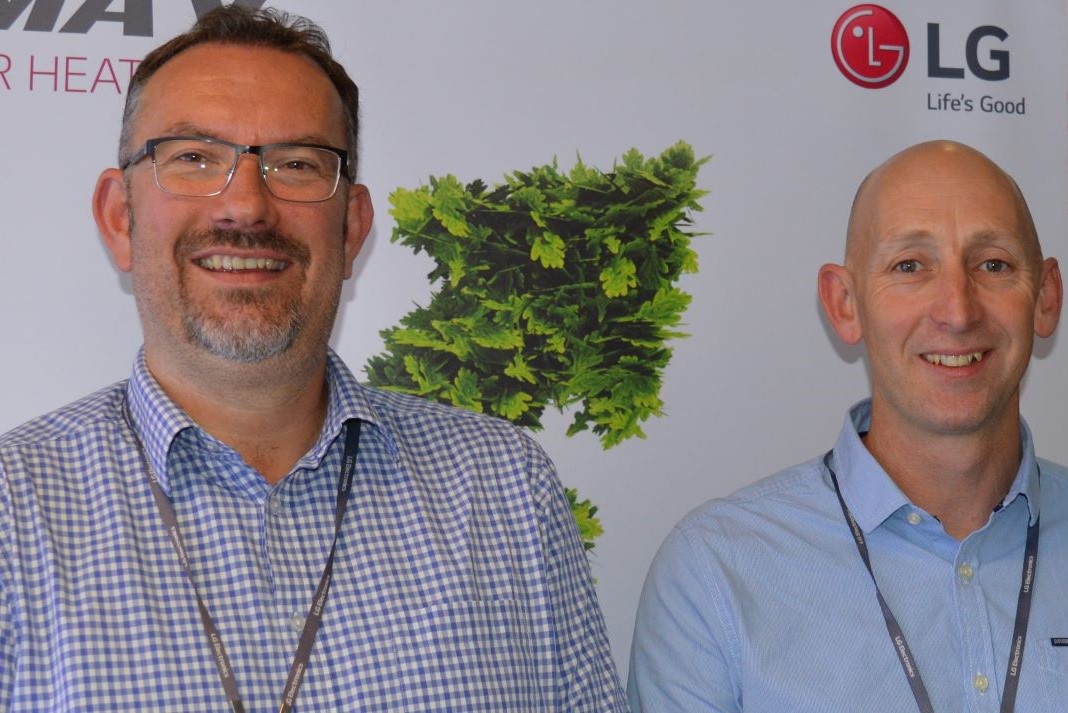 Andy Hooper and Alastair Kay LG Electronics | Heating & Plumbing ...