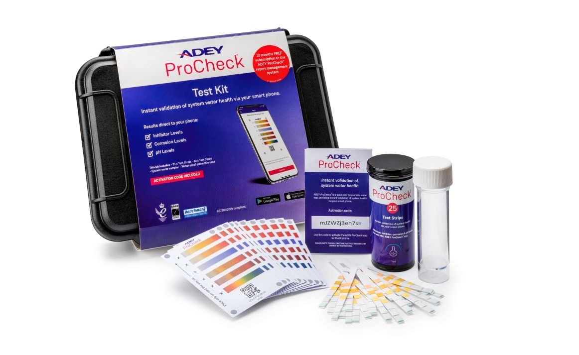 Adey launches new ProCheck water testing kit | Heating & Plumbing ...