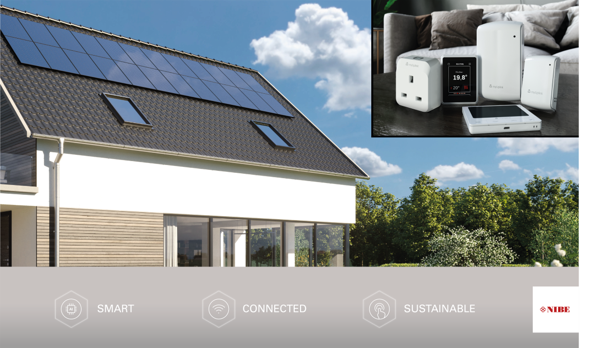 NIBE unveils new smart home accessories and solar panels | Heating ...