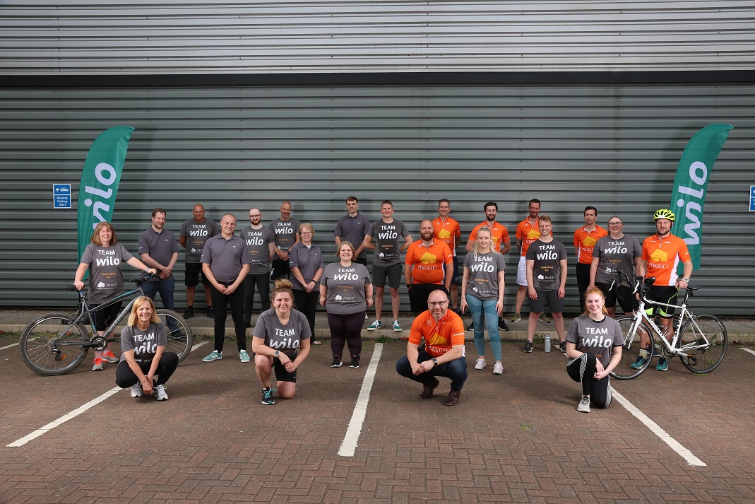 Wilo UK raises £8,377 for UK cancer support charity | Heating ...