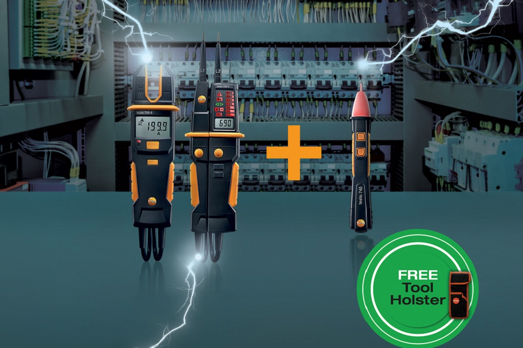 NEW electrical kits with FREE Testo branded tool holster | Heating ...